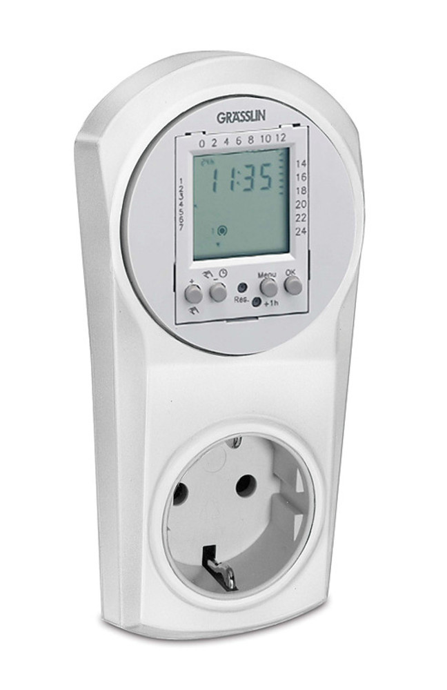 Timer with 20 memory slots - Plug timer m. 20 memory space, shortest ...