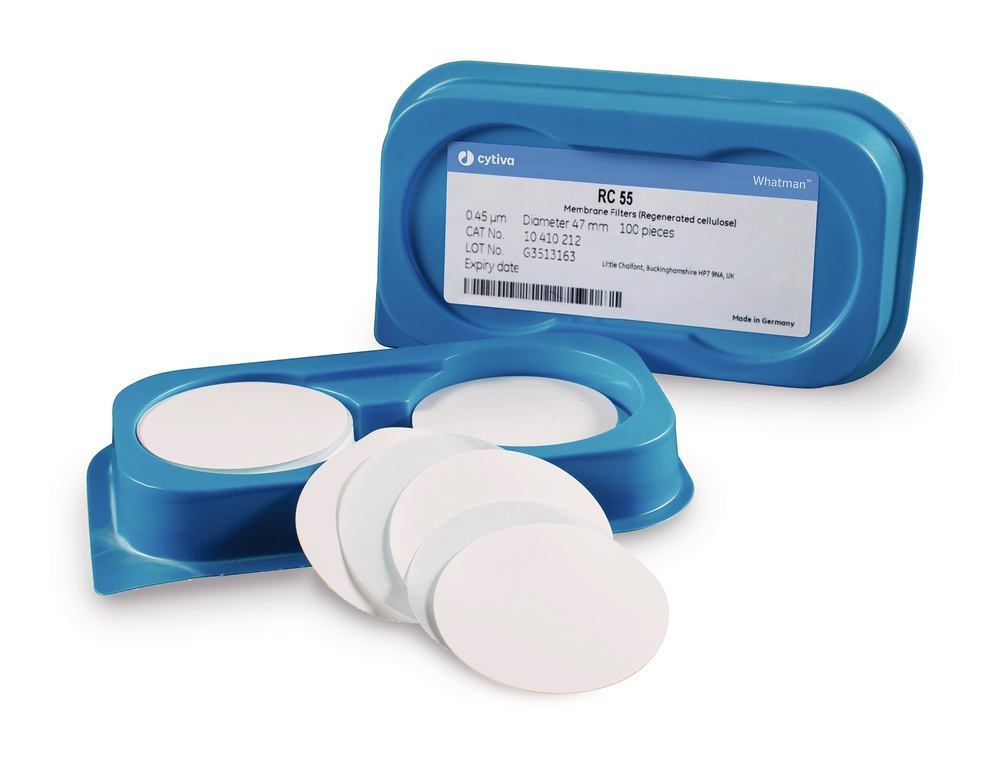 Diaphragm filter, Ø 50 mm , RC - Of regenerated cellulose supported by ...