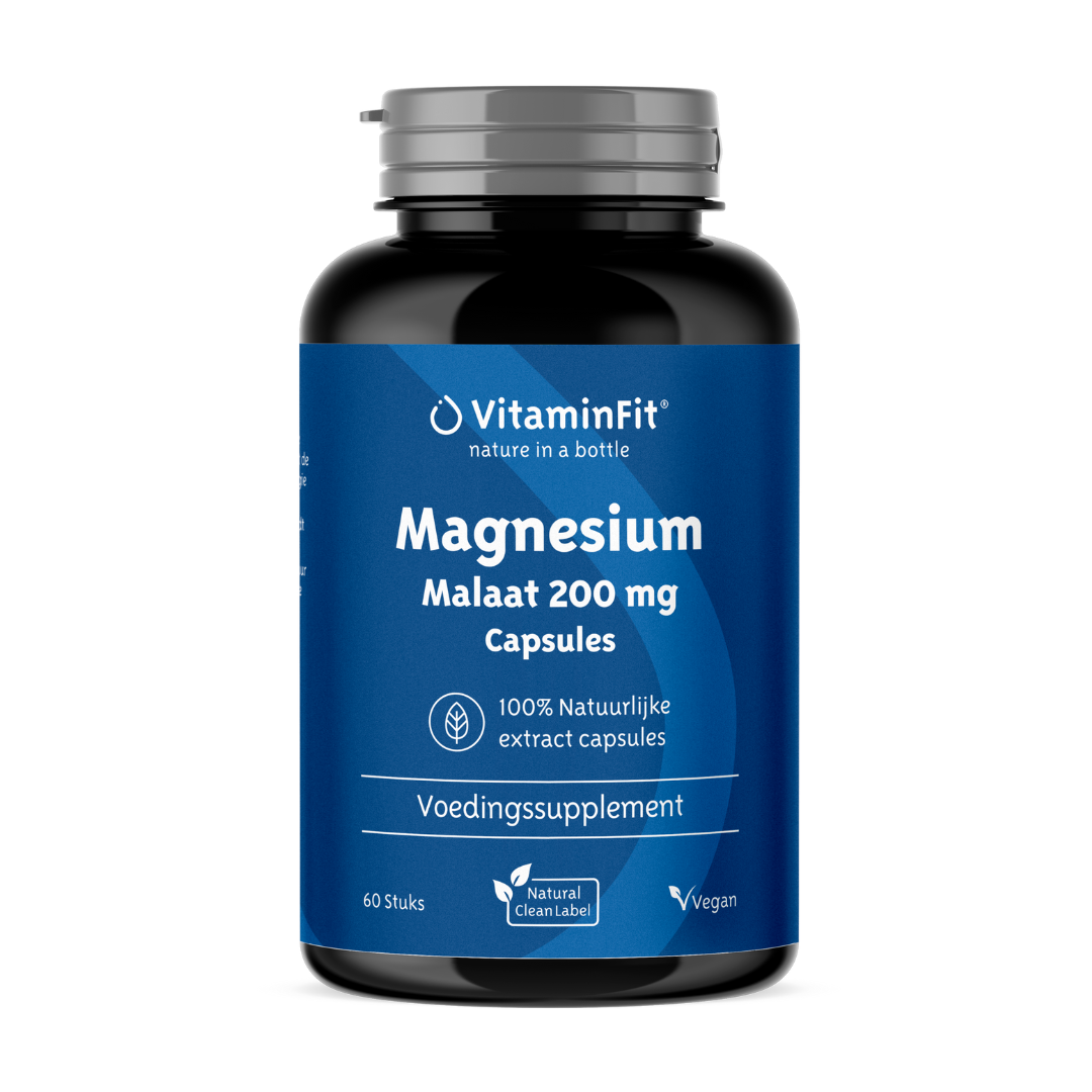 Magnesium Malat 200 mg Kapseln - VitaminFit