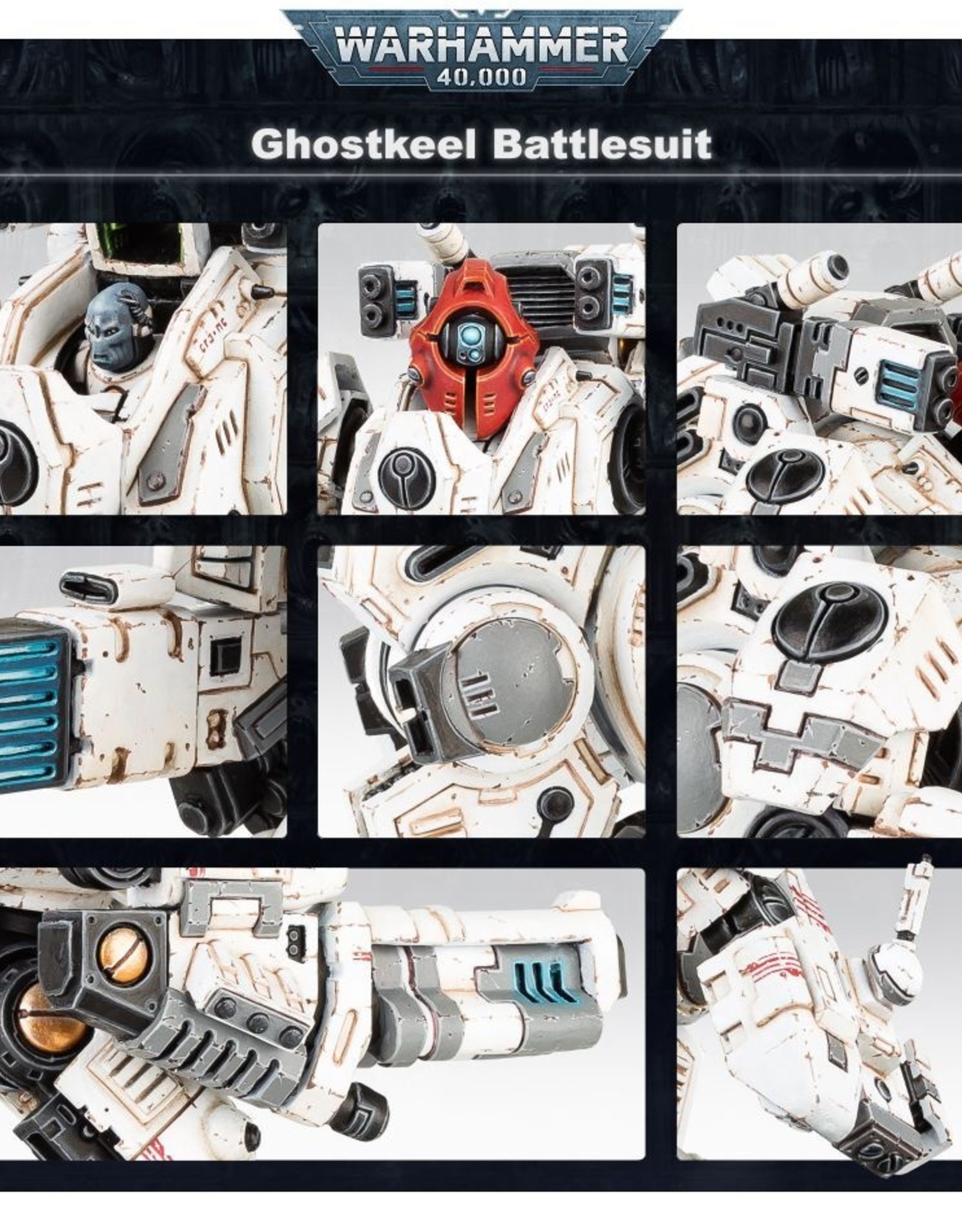 T'au XV95 Ghostkeel Battlesuit - Tafelridder.nl