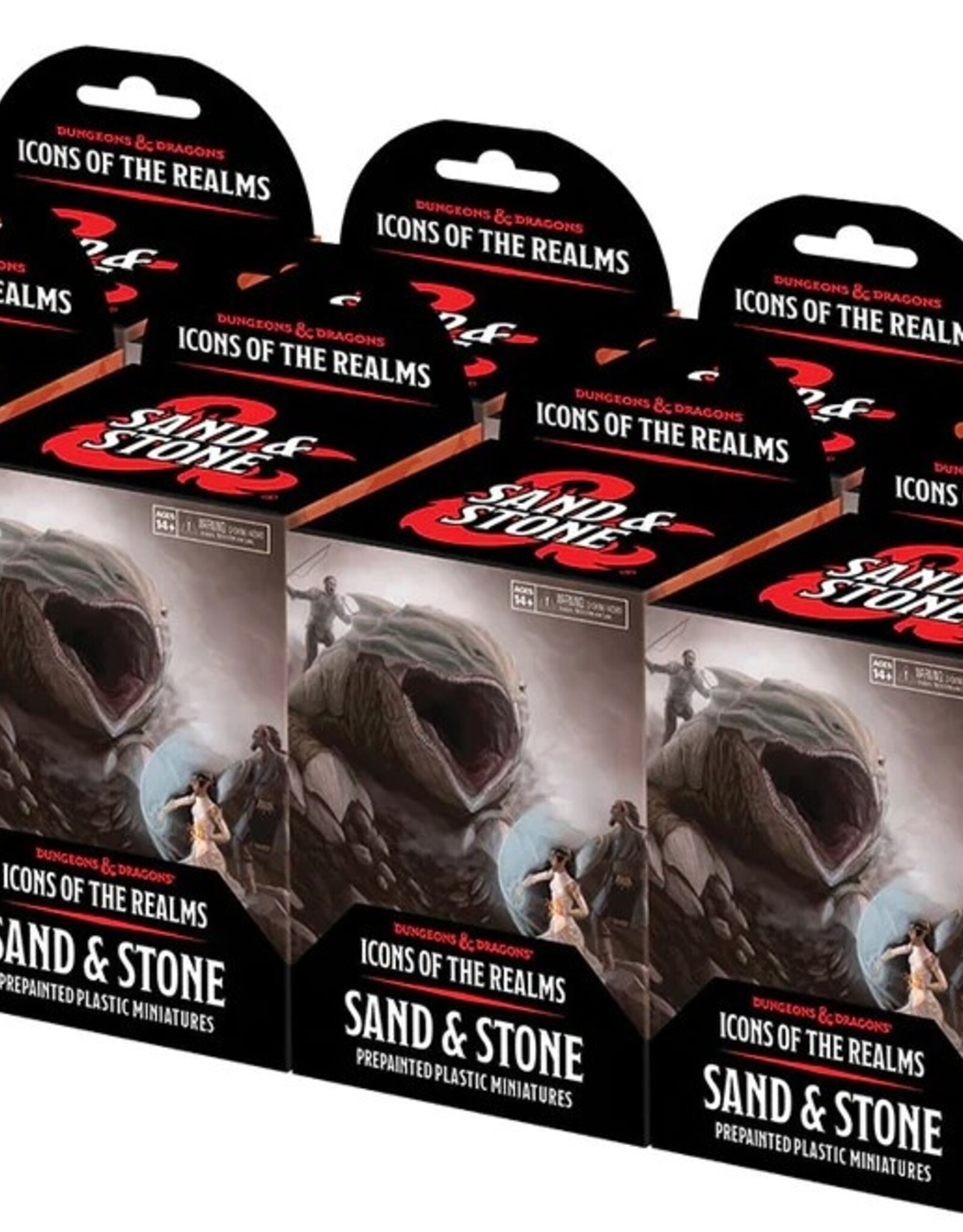 D&D Icons of the Realm Sand & Stone Booster Brick (8) - Tafelridder.nl