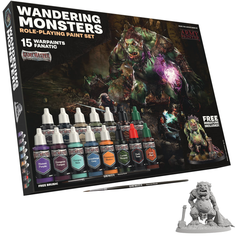 Wandering Monsters Role-Playing Paint Set - Tafelridder.nl