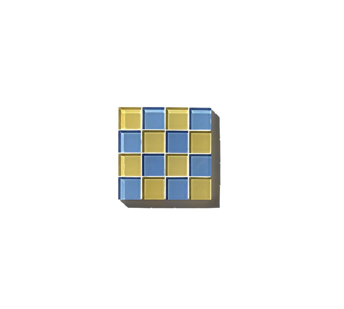 Studio Matrix Tiles Coaster Dark Blue x Yellow | Online Shop | Matriks ...