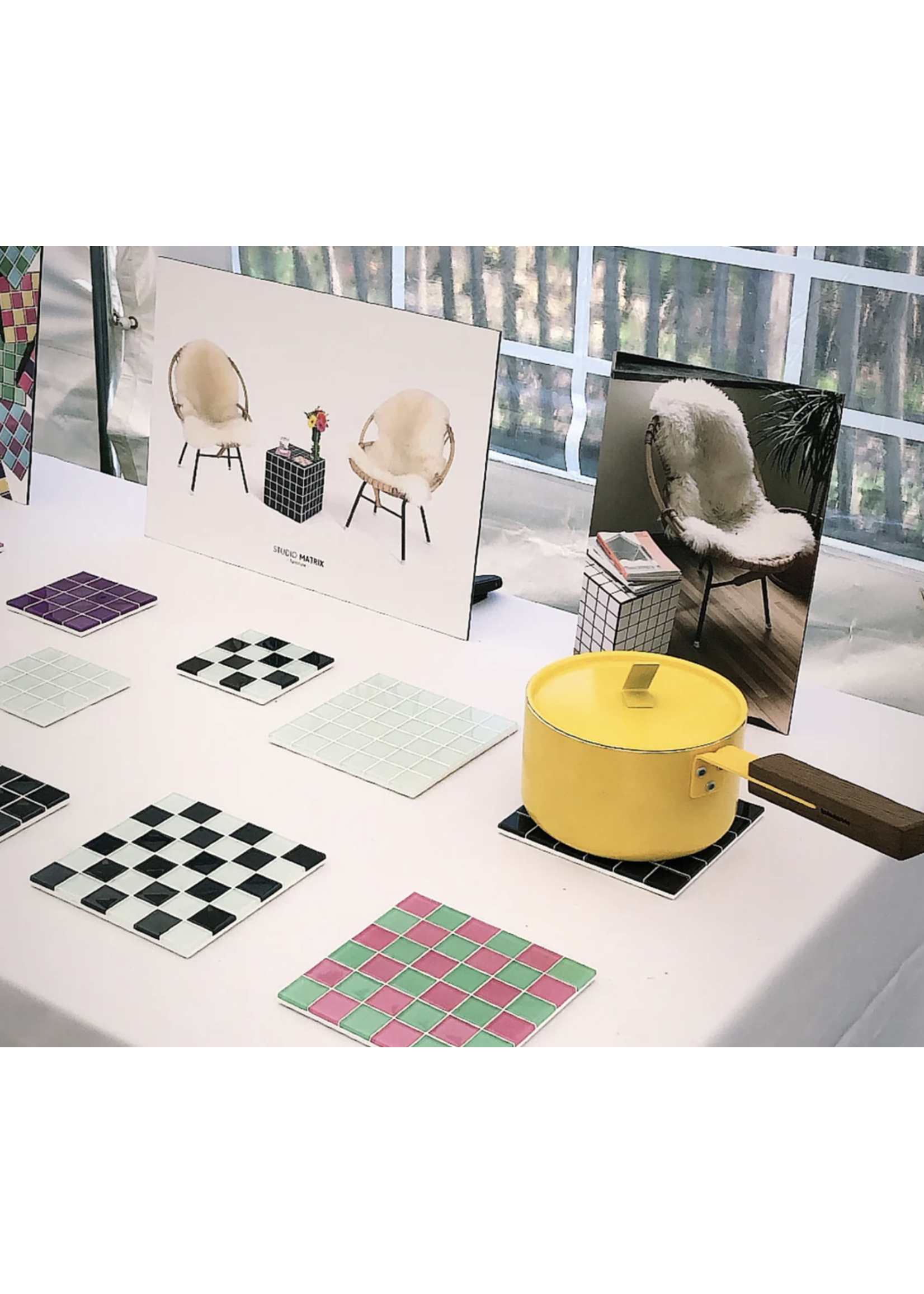 Studio Matrix Tiles Tray Black | Online Shop | Matriks - Matriks