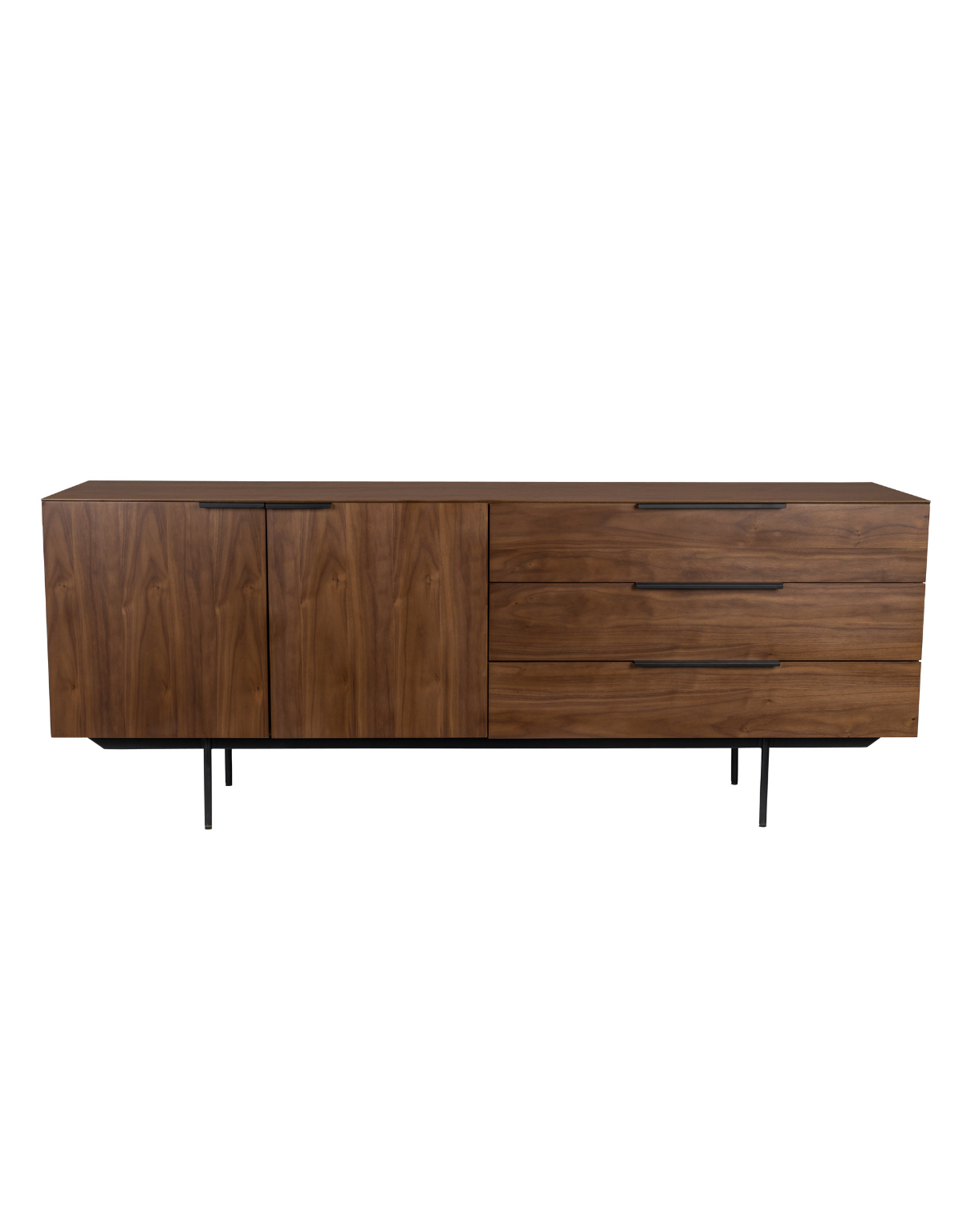 Dressoir Travis - Walnut - Umber & Smoke