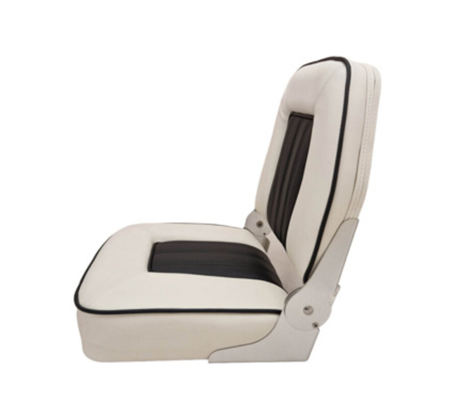 Hollex Bootstoel stoelkuip Black Star wit/zwart-biesbies | Aspius.nl ...