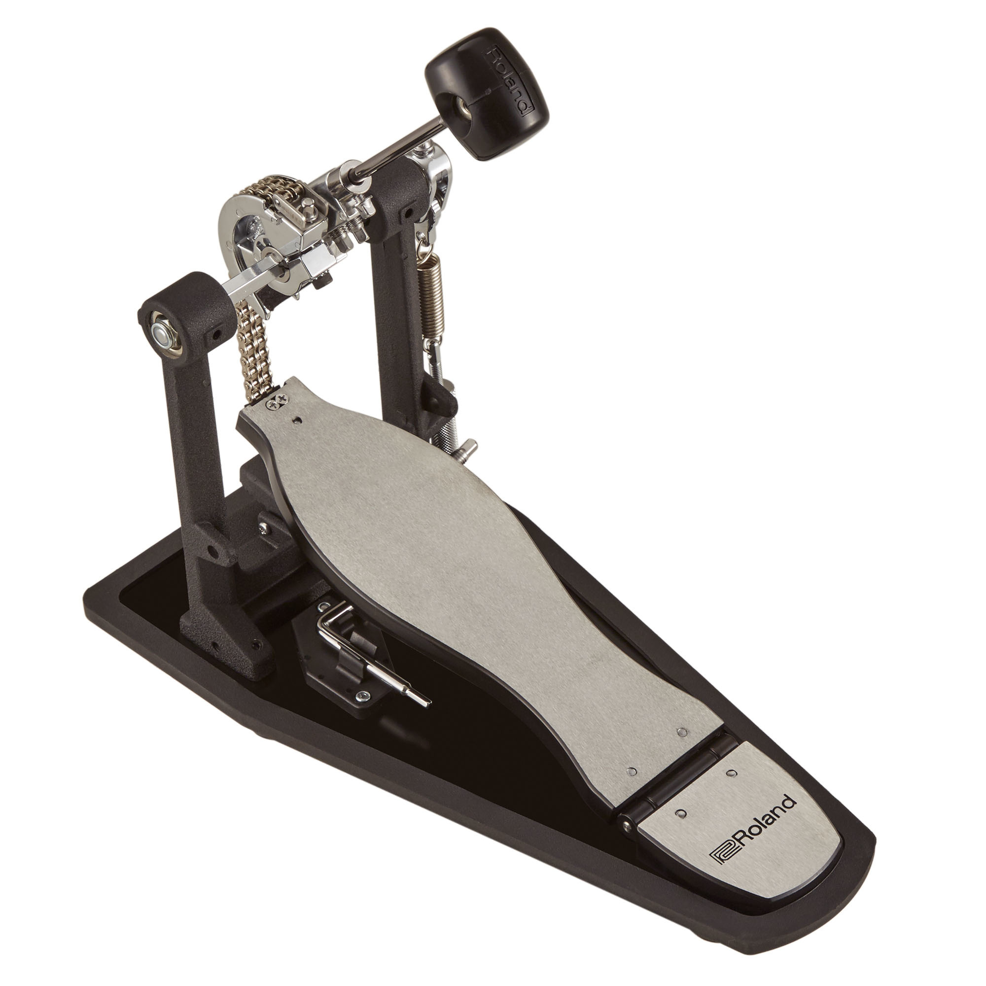 Roland RDH-100 single bass drum pedal with noise eaters RDH100 ...