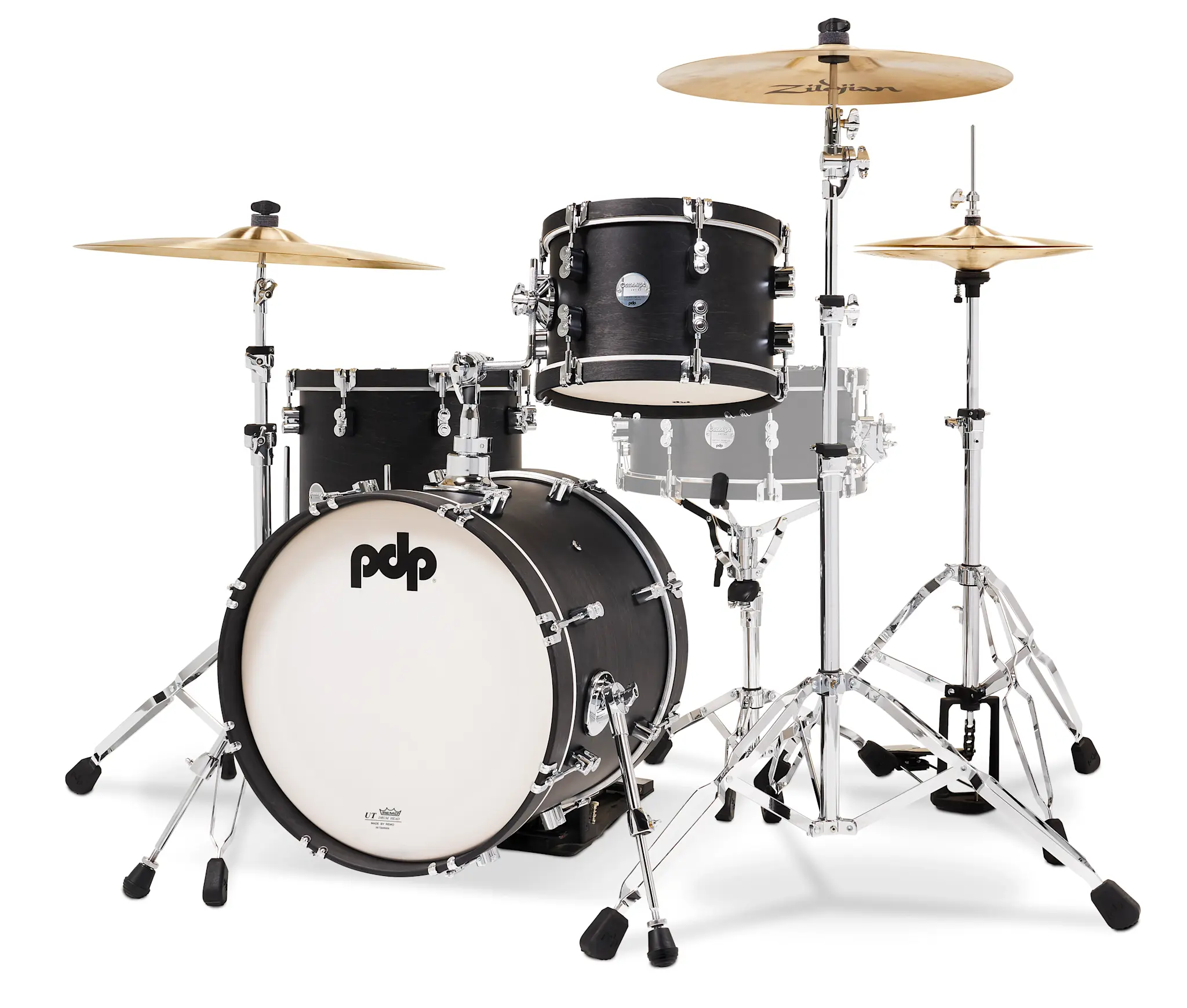 DW PDP Concept Classic Shell Pack, 3pc, 18" jazz kit - Busscherdrums