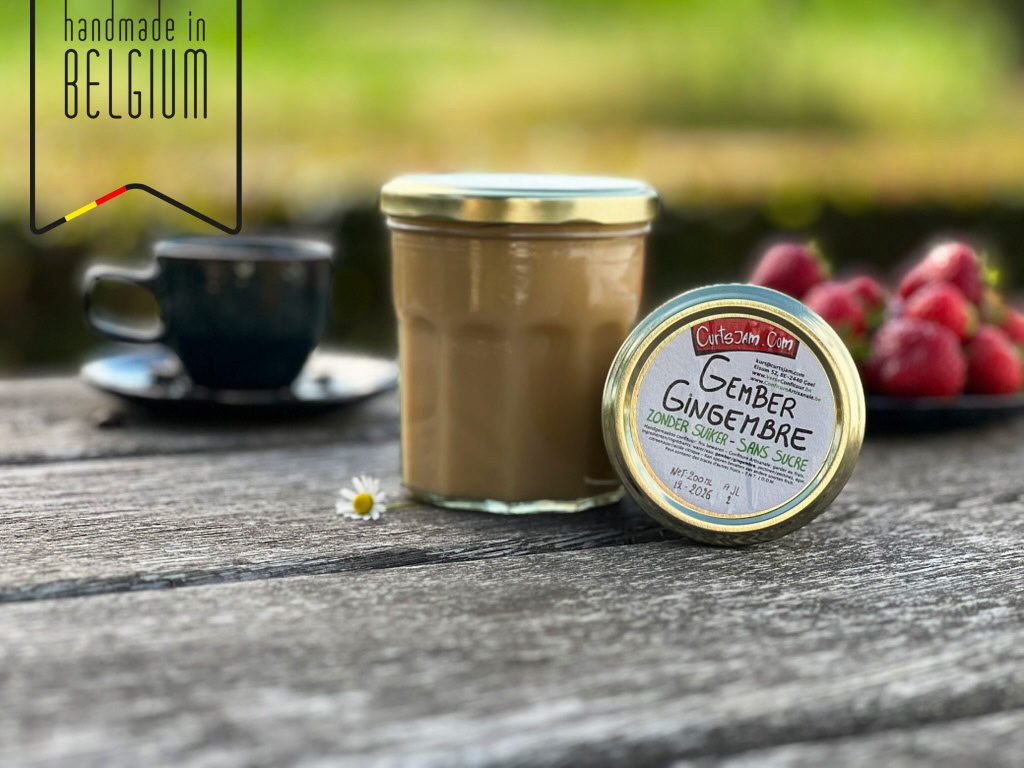 Ginger Jam – No Added Sugar | Tea & Cooking | Available Online - Curt's Jam