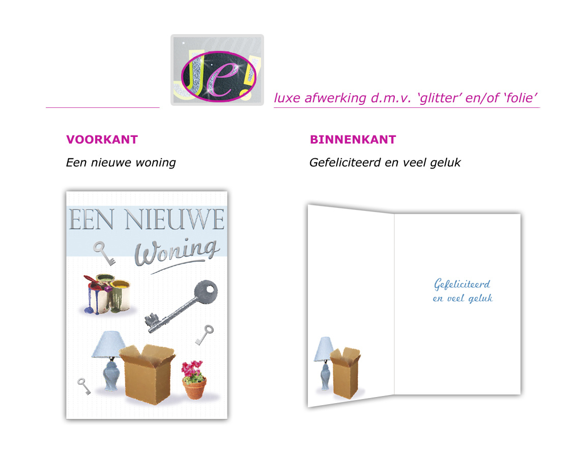 Een nieuwe woning Wenskaart - Snelwenskaart.nl