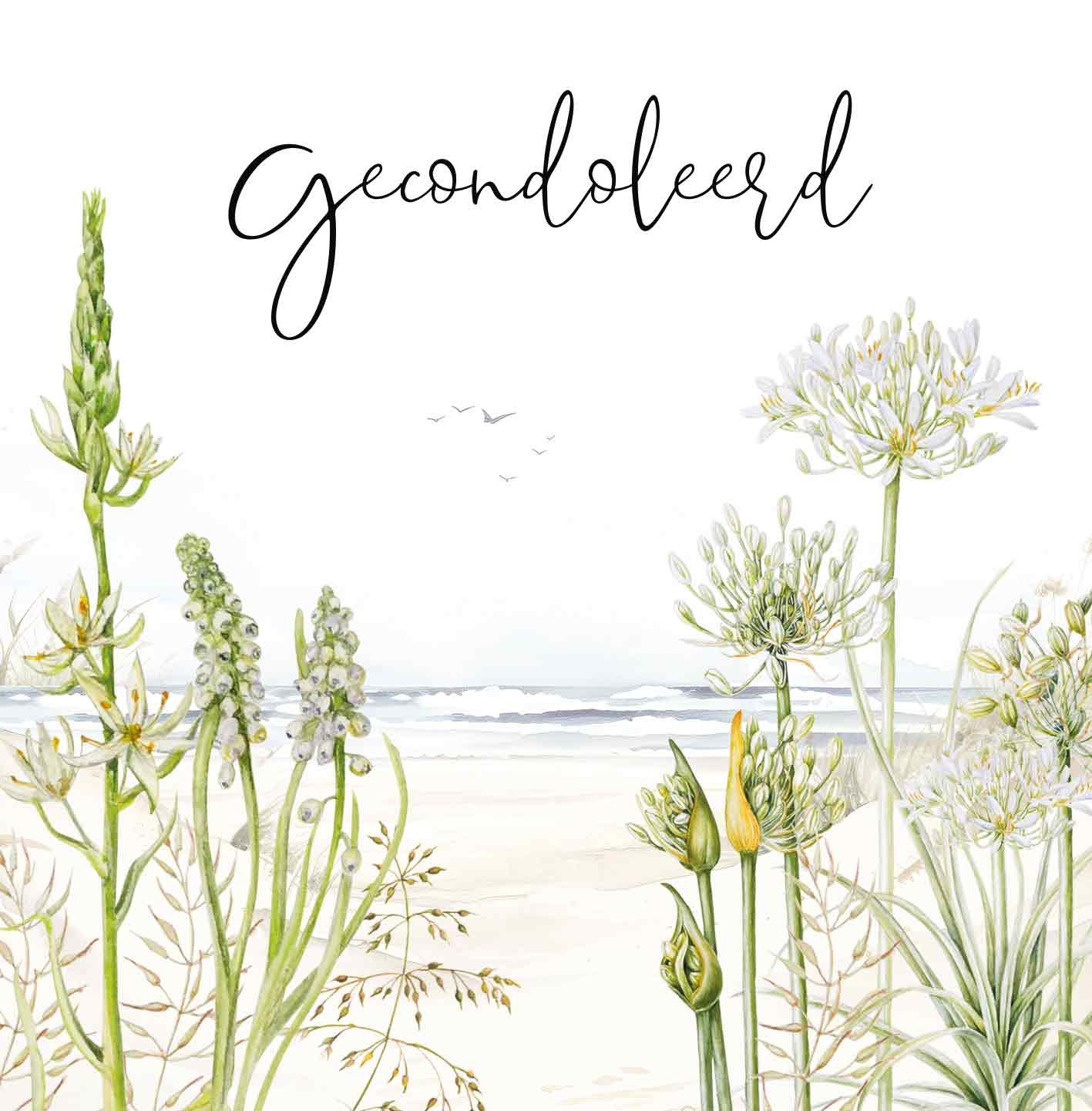 Gecondoleerd Condoleance kaart - Snelwenskaart.nl