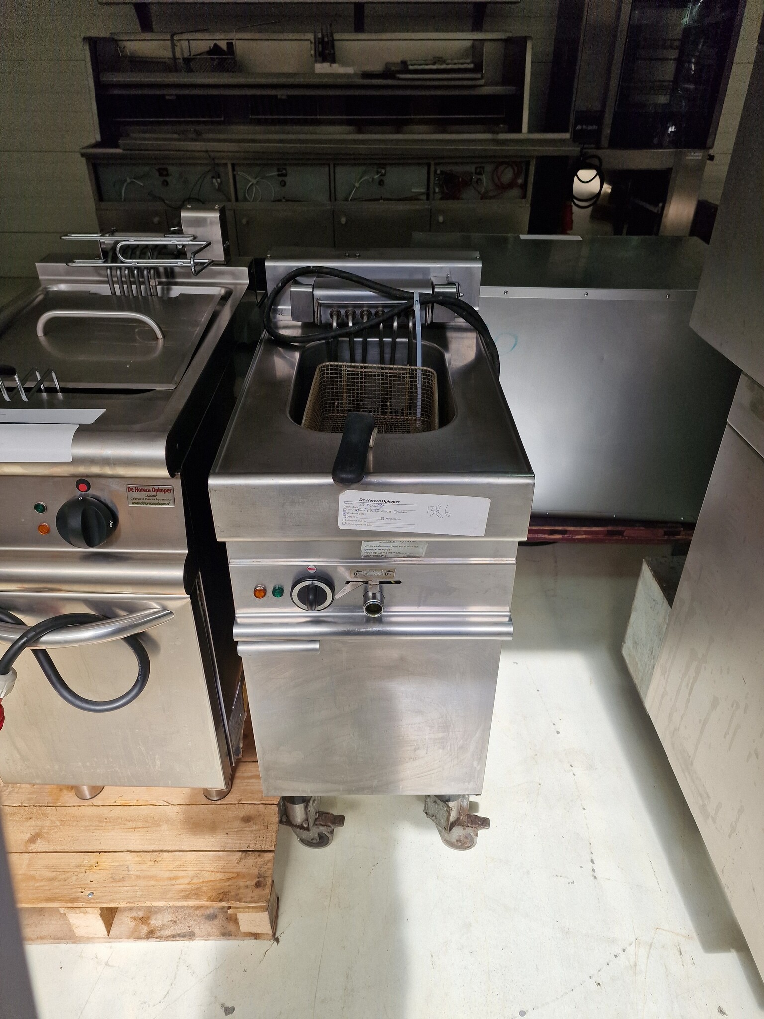 Modular friteuse 400V op wielen - Horeca Professional Center BV