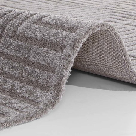 Vloerkleed Manipu - Grijs | 123vloerkleed.nl