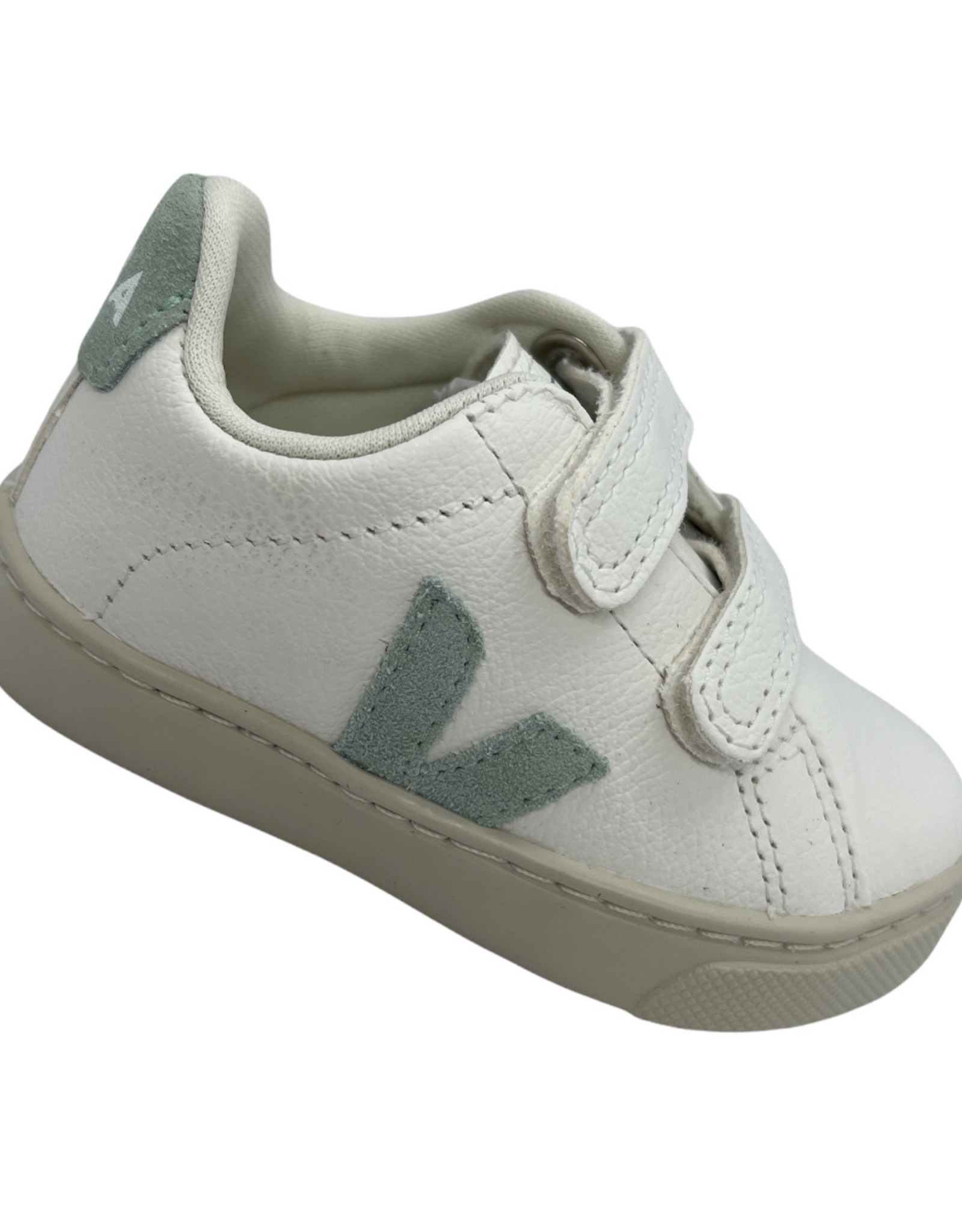 Veja small esplar velcro extra white matcha - Benjamine