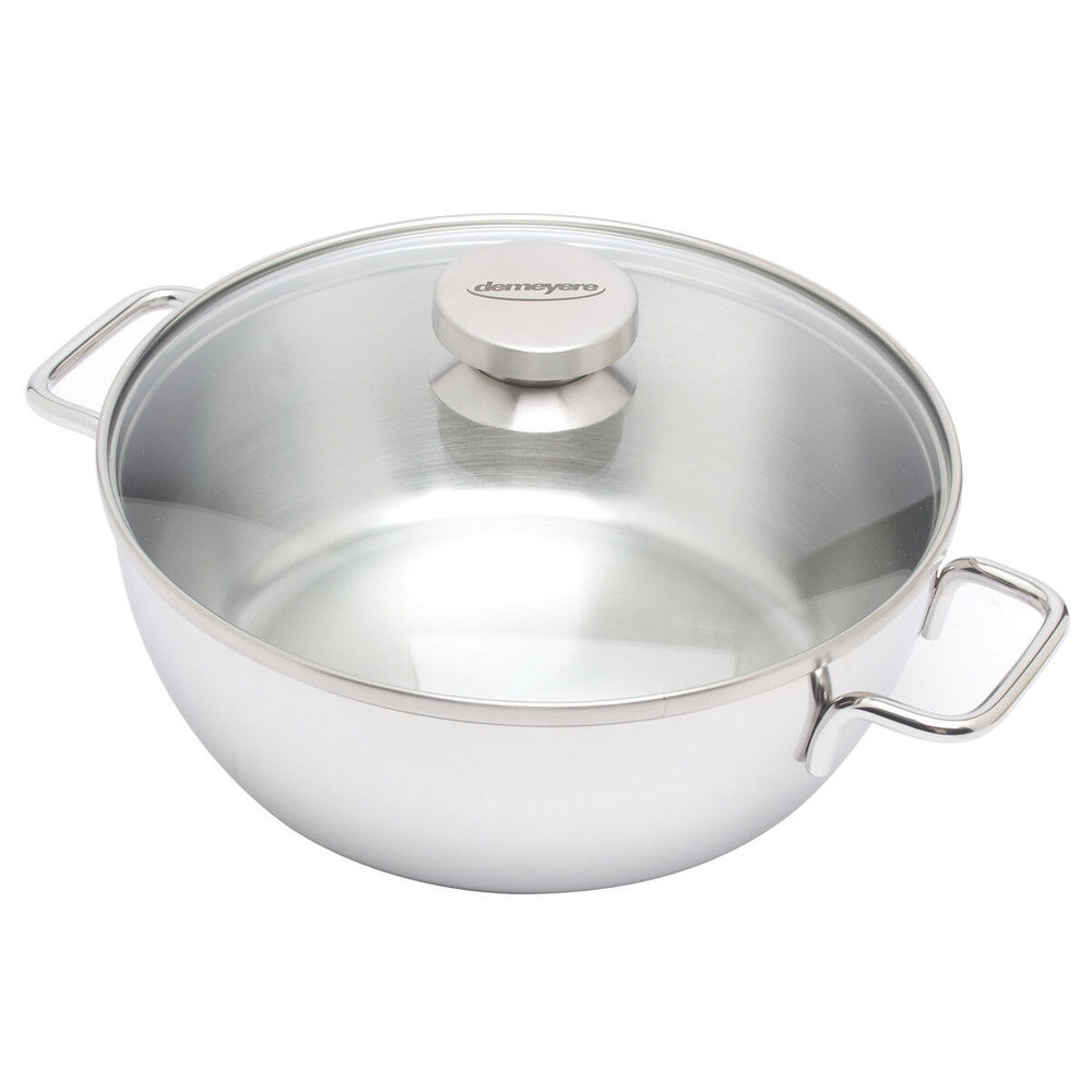 Demeyere Demeyere Apollo 7 braadpan met glasdeksel 24cm - Glasdeksel ...