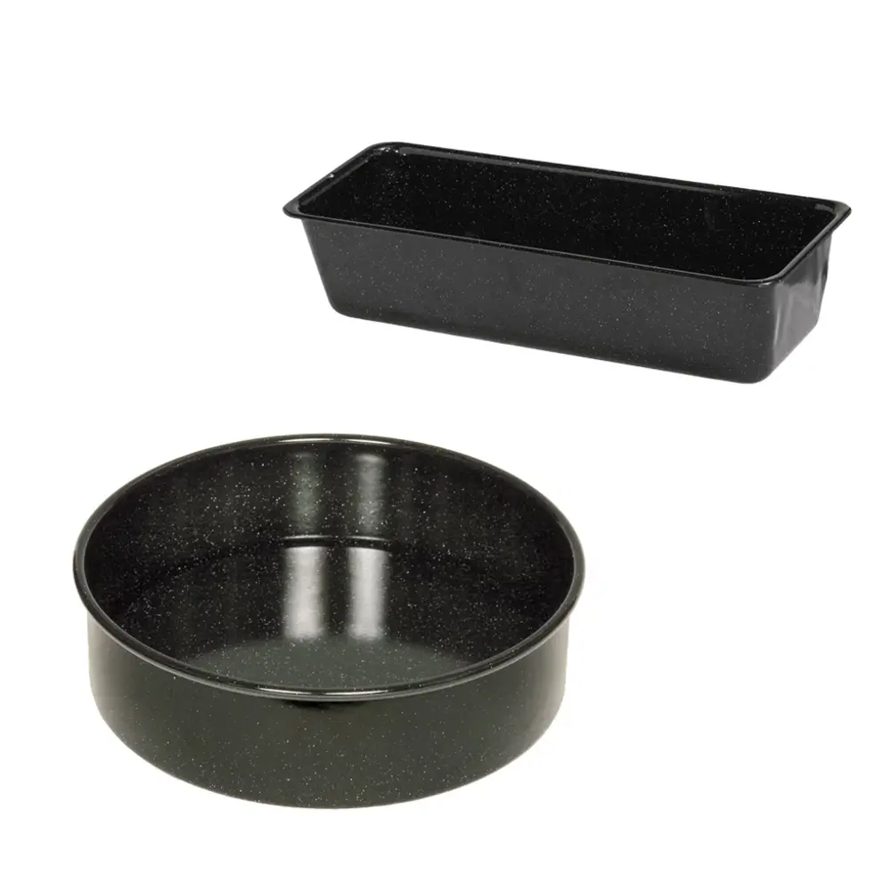 RIESS combi set - Taartvorm 24cm + Cakeblik 25cm - vd Garde Warenhuis