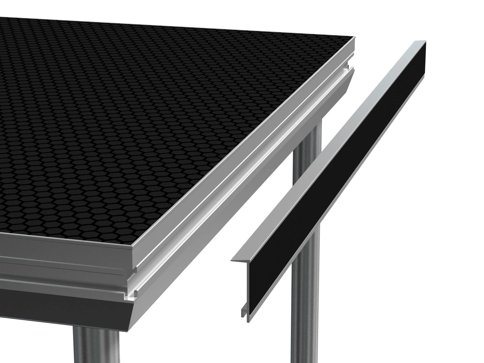 Power Dynamics | 182.220 | SKIRT100 Skirt Click Profile 97cm - Podiumtechniek B.V.