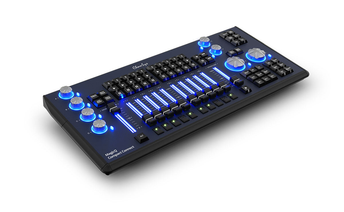 ChamSys | CS200026 | MagicQ Compact Connect | Faderwing | 10 faders ...