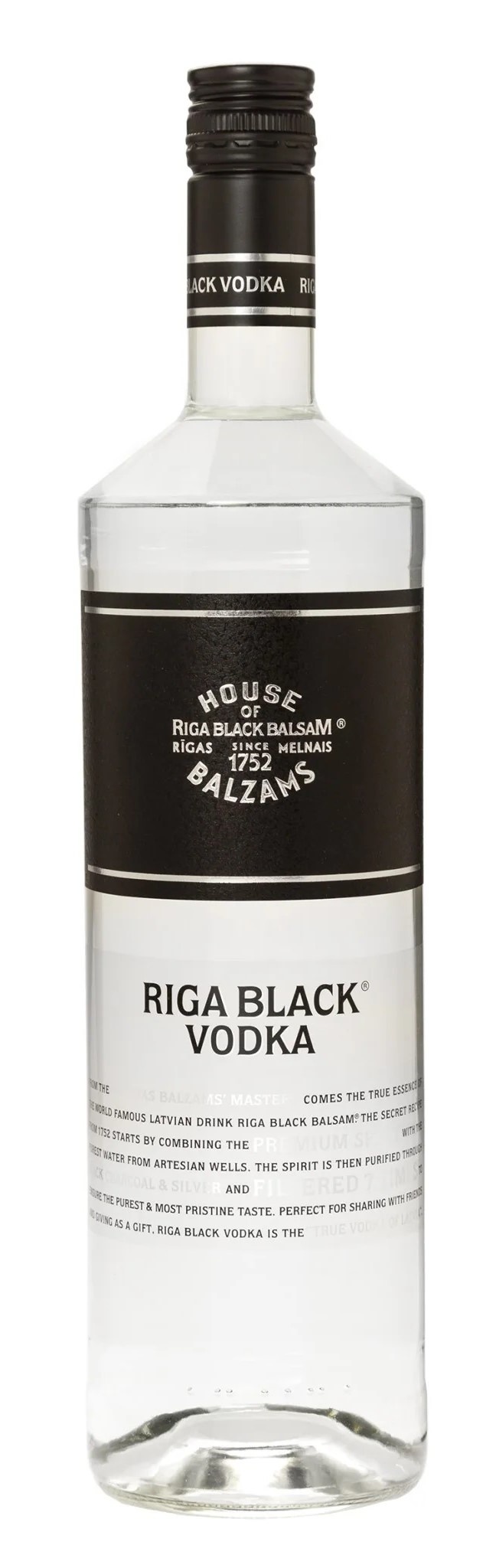 RIGA BLACK VODKA LTR - VAN WEES since 1921
