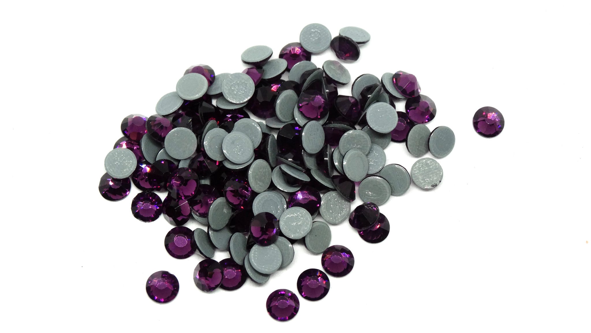 Dark Amethyst hotfix steentjes - KV Leotards