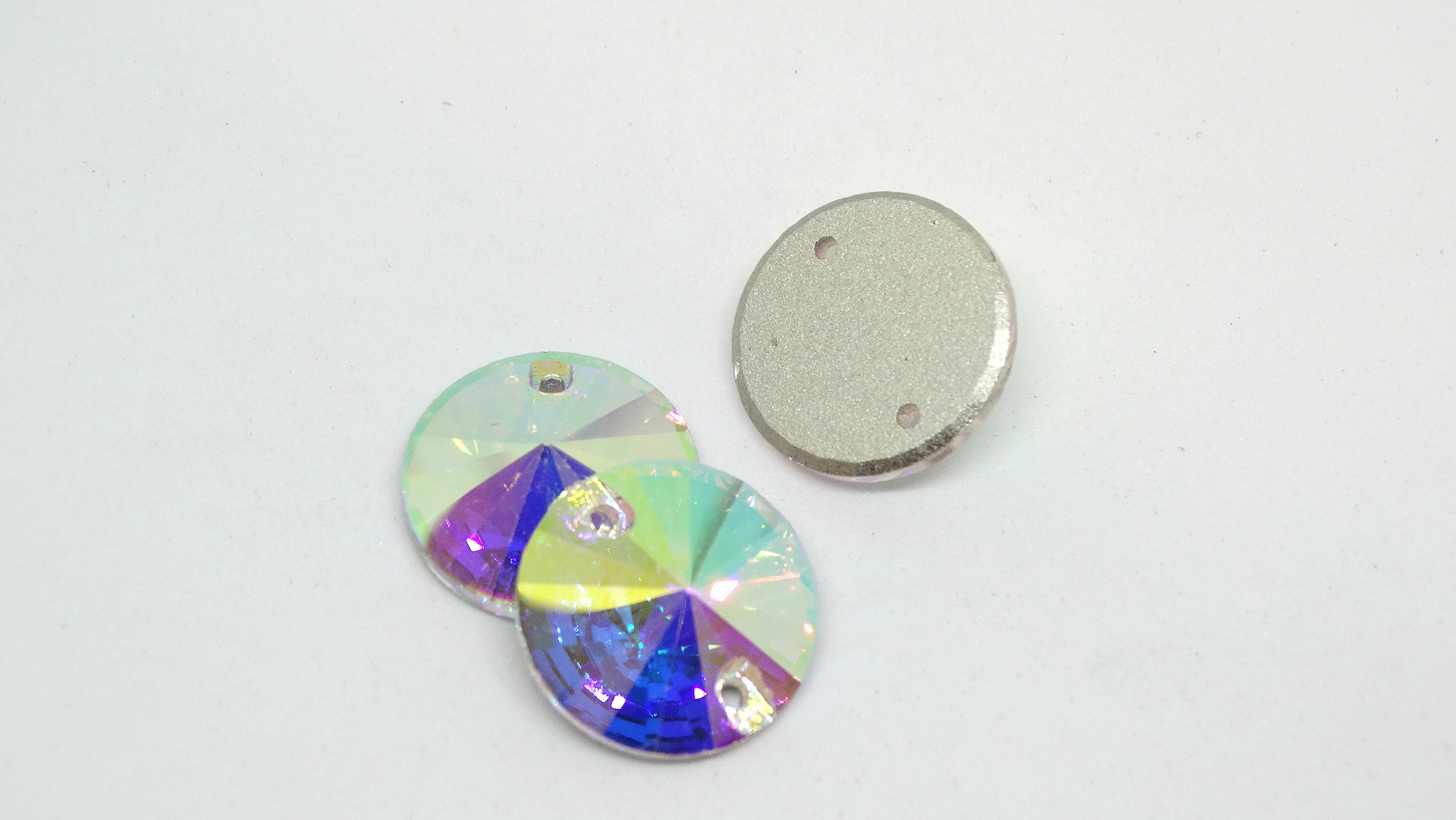 Rivoli Crystal AB Sew on Crystals