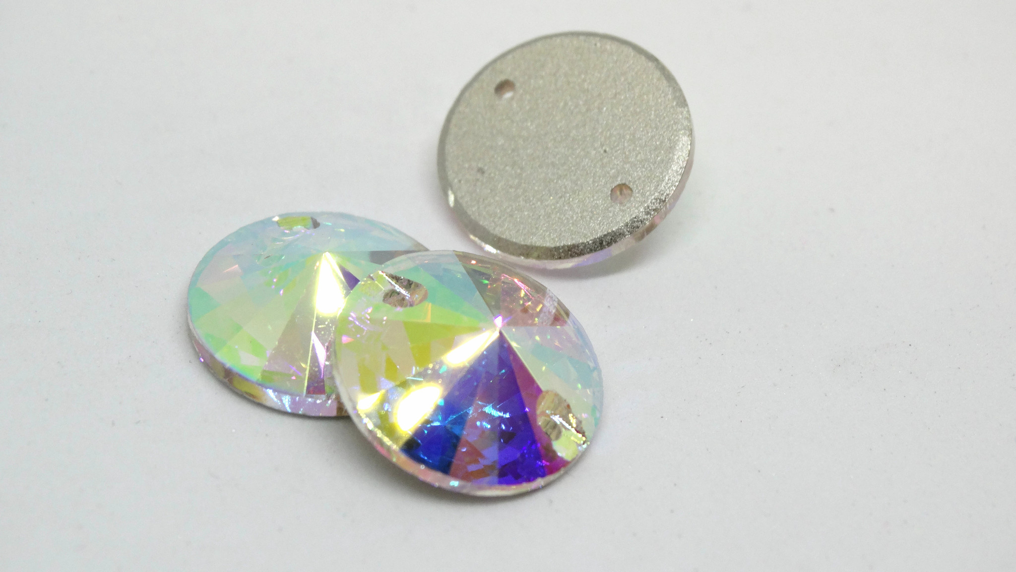 Rivoli Crystal AB Sew on Crystals