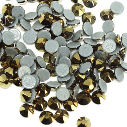 Hotfix crystals Dorado Gold