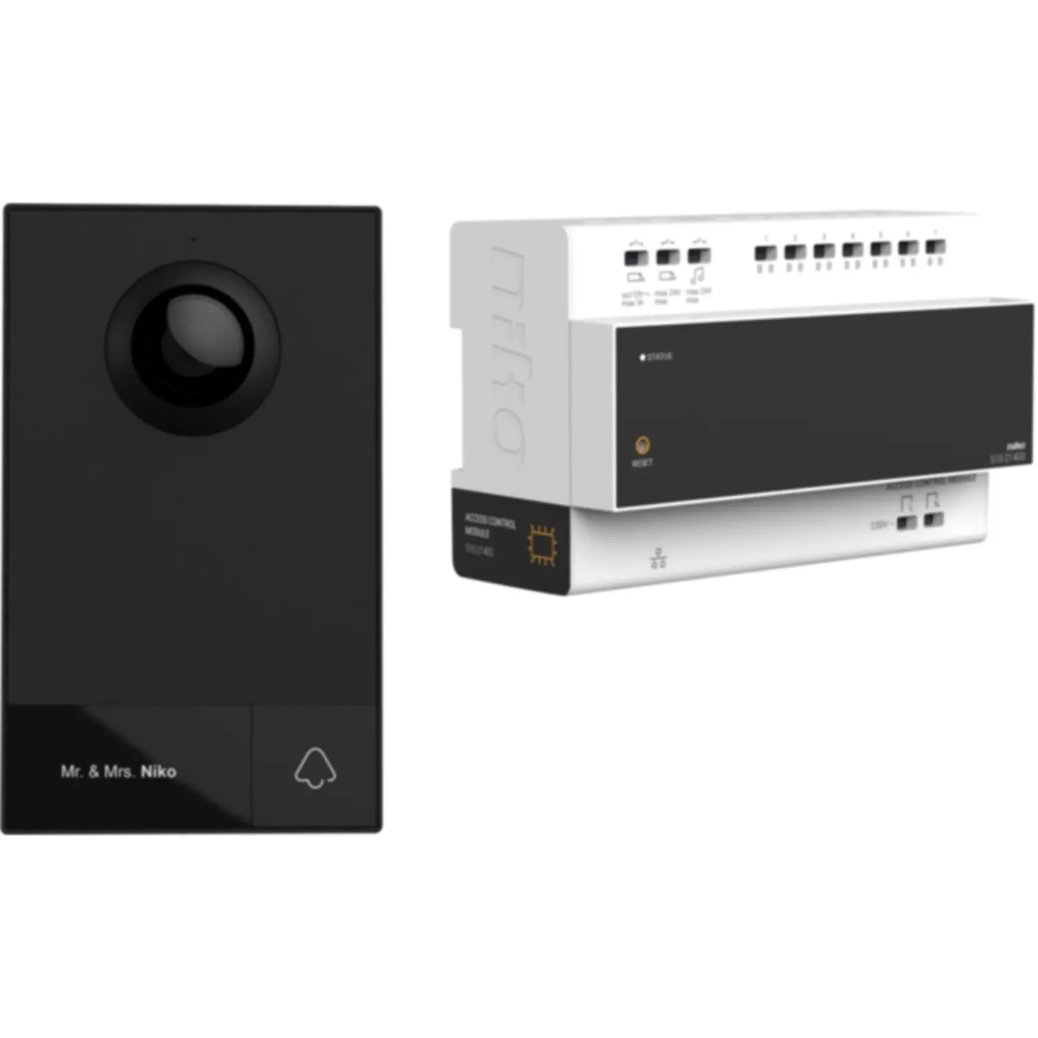 Niko kit buitenpost en rail module - Nikostore.nl