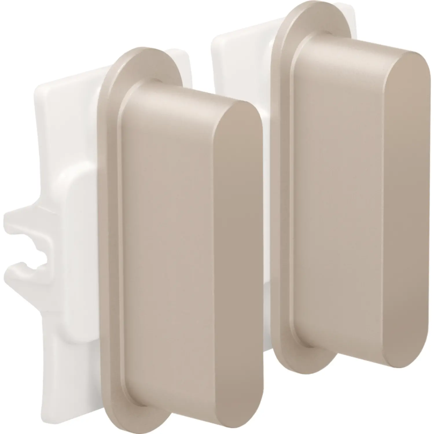 Niko Rocker 2-voudig steel champagne coated - Nikostore.nl