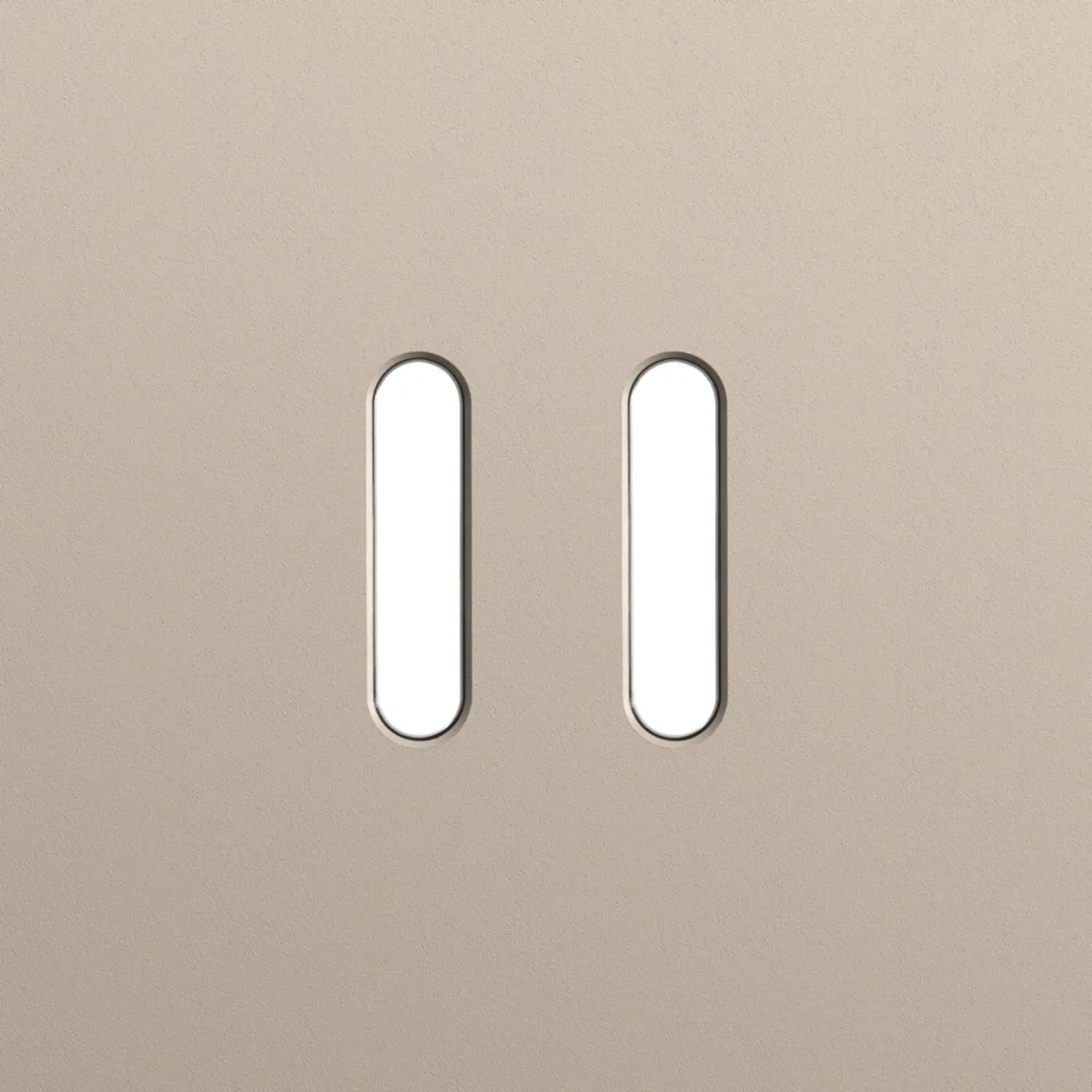 Niko Rocker 1-voudige afdekplaat voor tweevoudige schakelaar steel ...