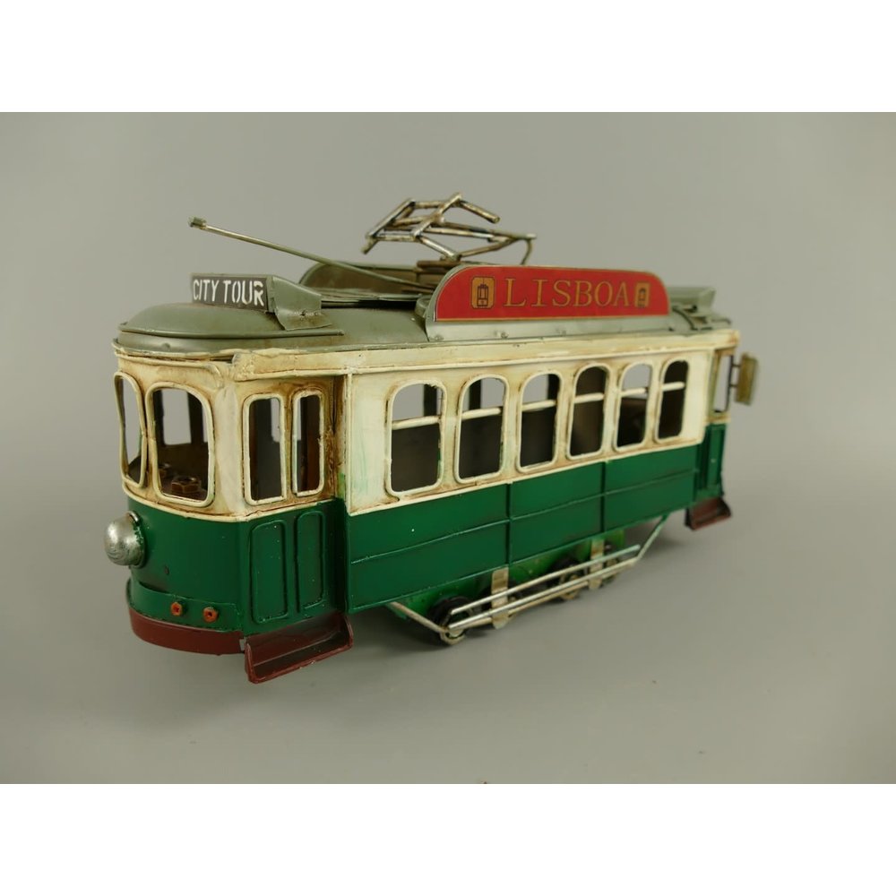 Miniature model Tram - Eliassen Home & Garden Pleasure
