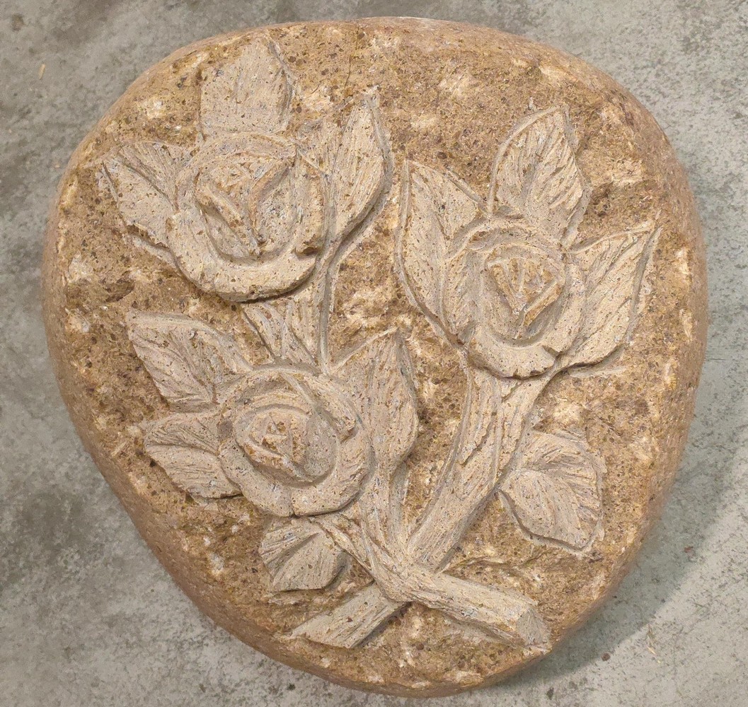 Siersteen rozen 25cm | Handbewerkte steen | Eliassen.nl - Eliassen Home ...
