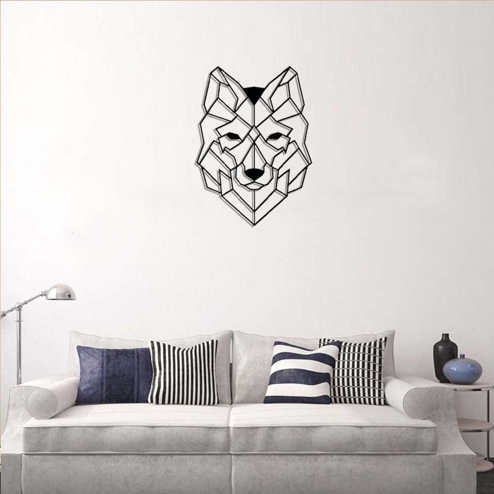 Wall deco wolf head 90cm - Eliassen Home & Garden Pleasure