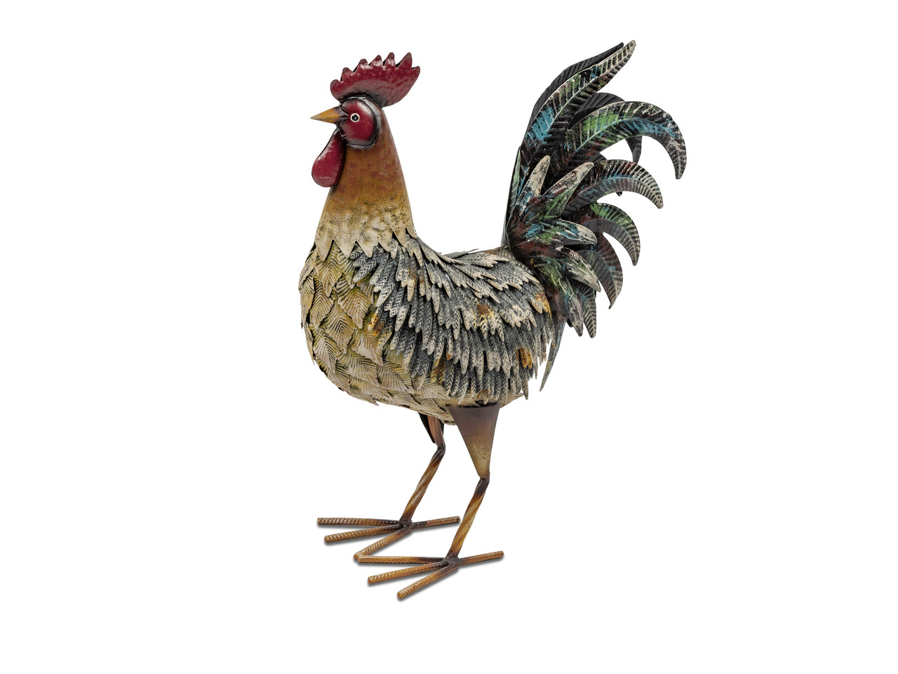 Rooster metal 46cm high - Eliassen Home & Garden Pleasure