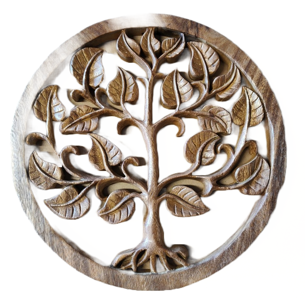 Wandpaneel hout rond Boom 30cm - Eliassen Home & Garden Pleasure