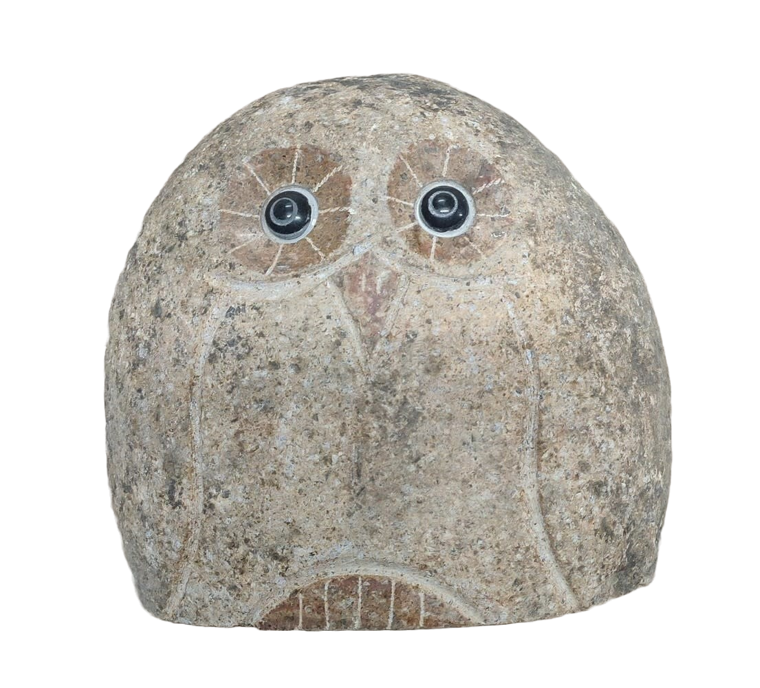 Sculpture Owl of stone | 20 cm | Granite boulder | Eliassen.nl ...
