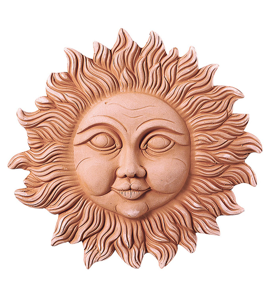 Wall decoration terracotta Tuscan Sun 32cm - Eliassen Home & Garden ...
