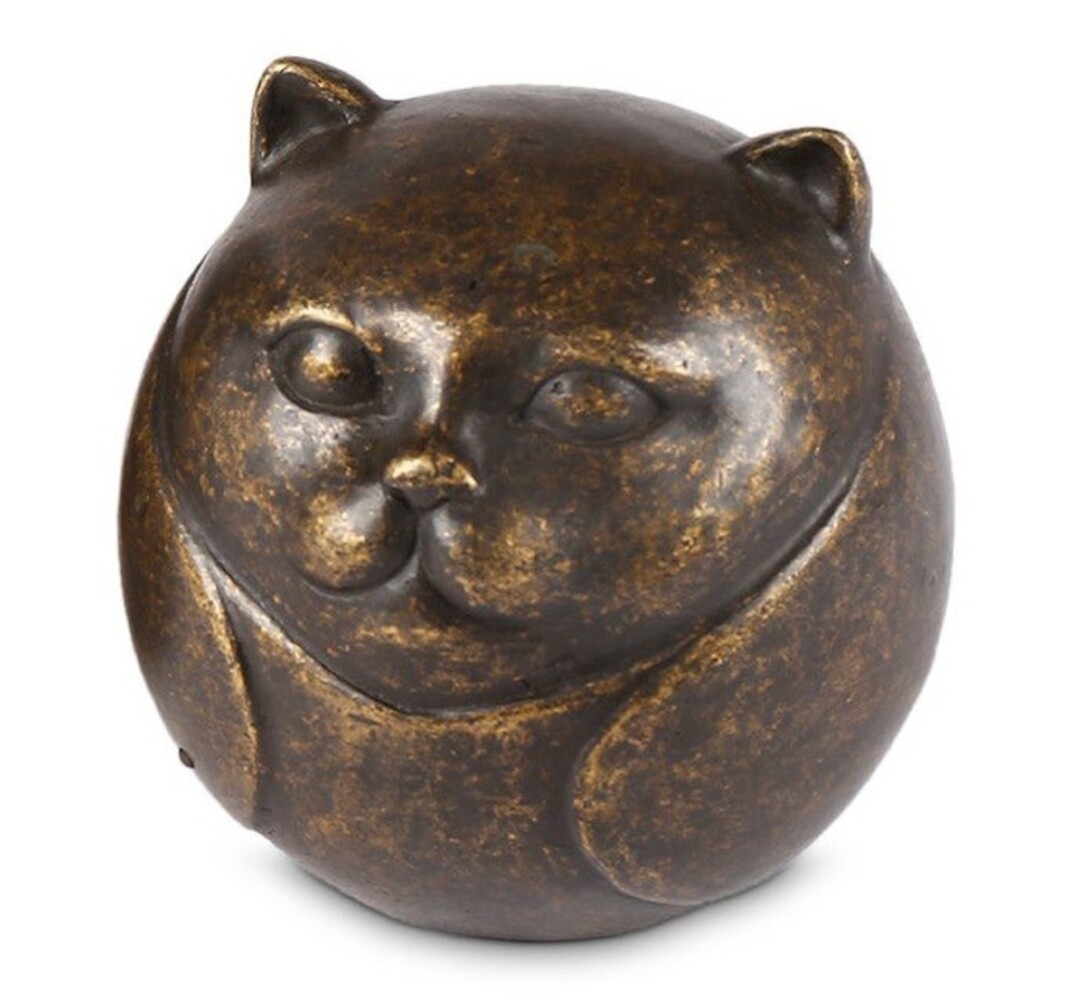 Bronze urn cat head 11cm - Eliassen Home & Gardenpleasure - Eliassen ...