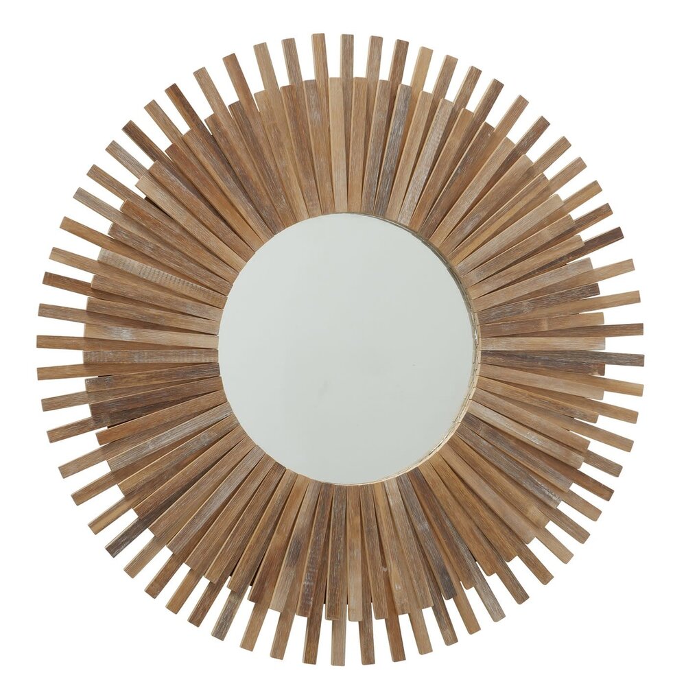 Mirror round bamboo Akira 75cm - Eliassen Home & Garden Pleasure