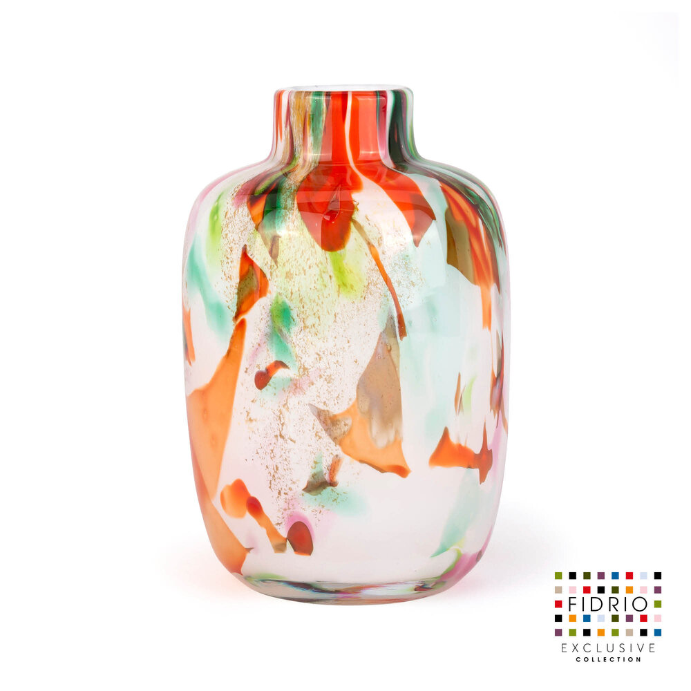 Glass vase Toronto mix colors 28cm - Eliassen.nl - Eliassen Home ...