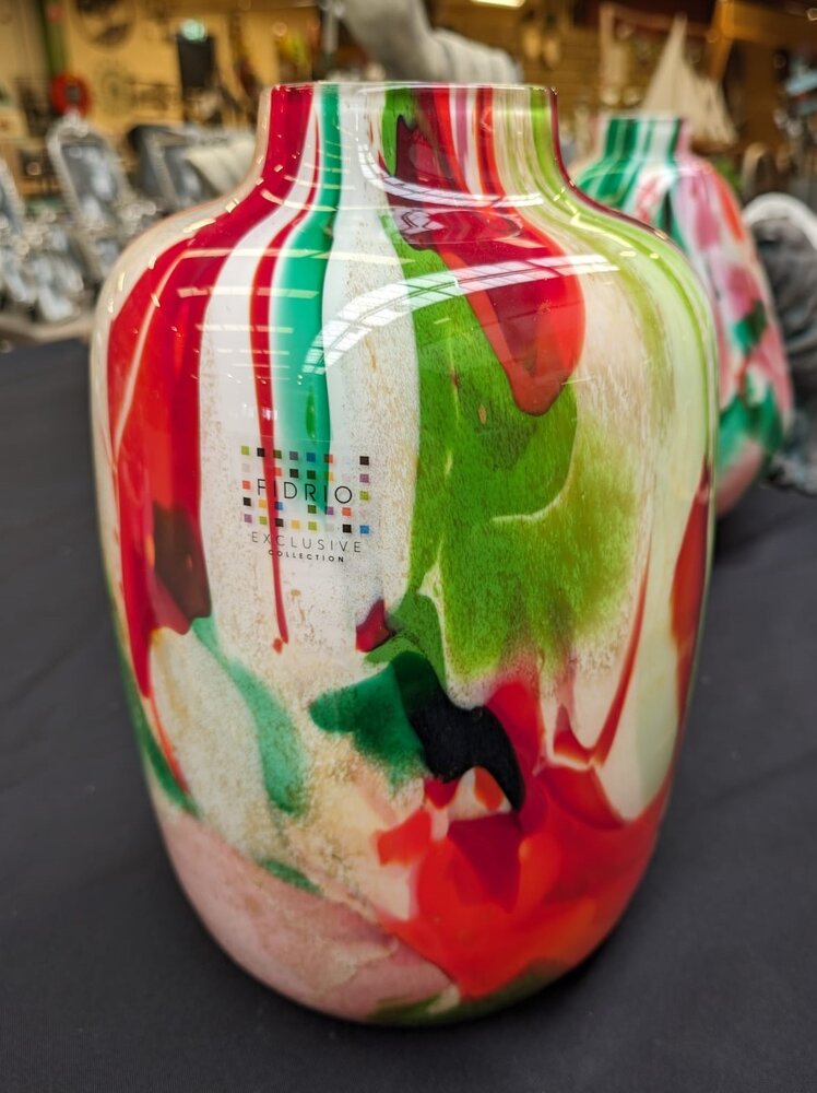 Glass vase Toronto mix colors 28cm - Eliassen.nl - Eliassen Home ...