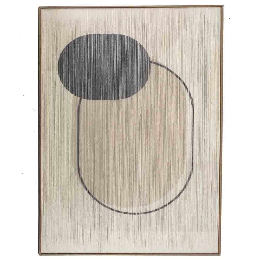 Wire painting abstract Together 56x84cm - Eliassen Home & Garden Pleasure