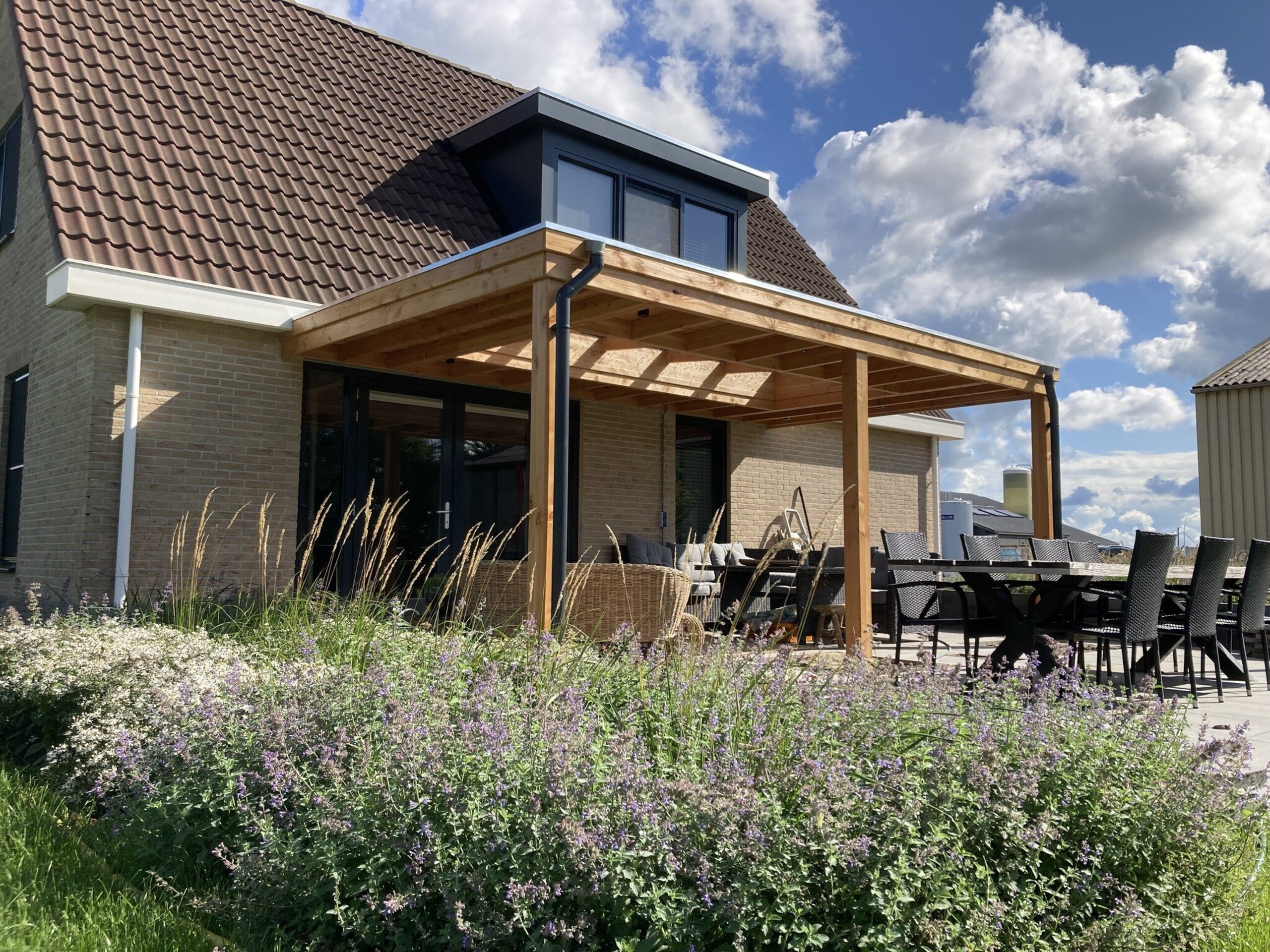 Terrasoverkapping Muuraanbouw Modern Kopen? - Doe Het Zelf Veranda