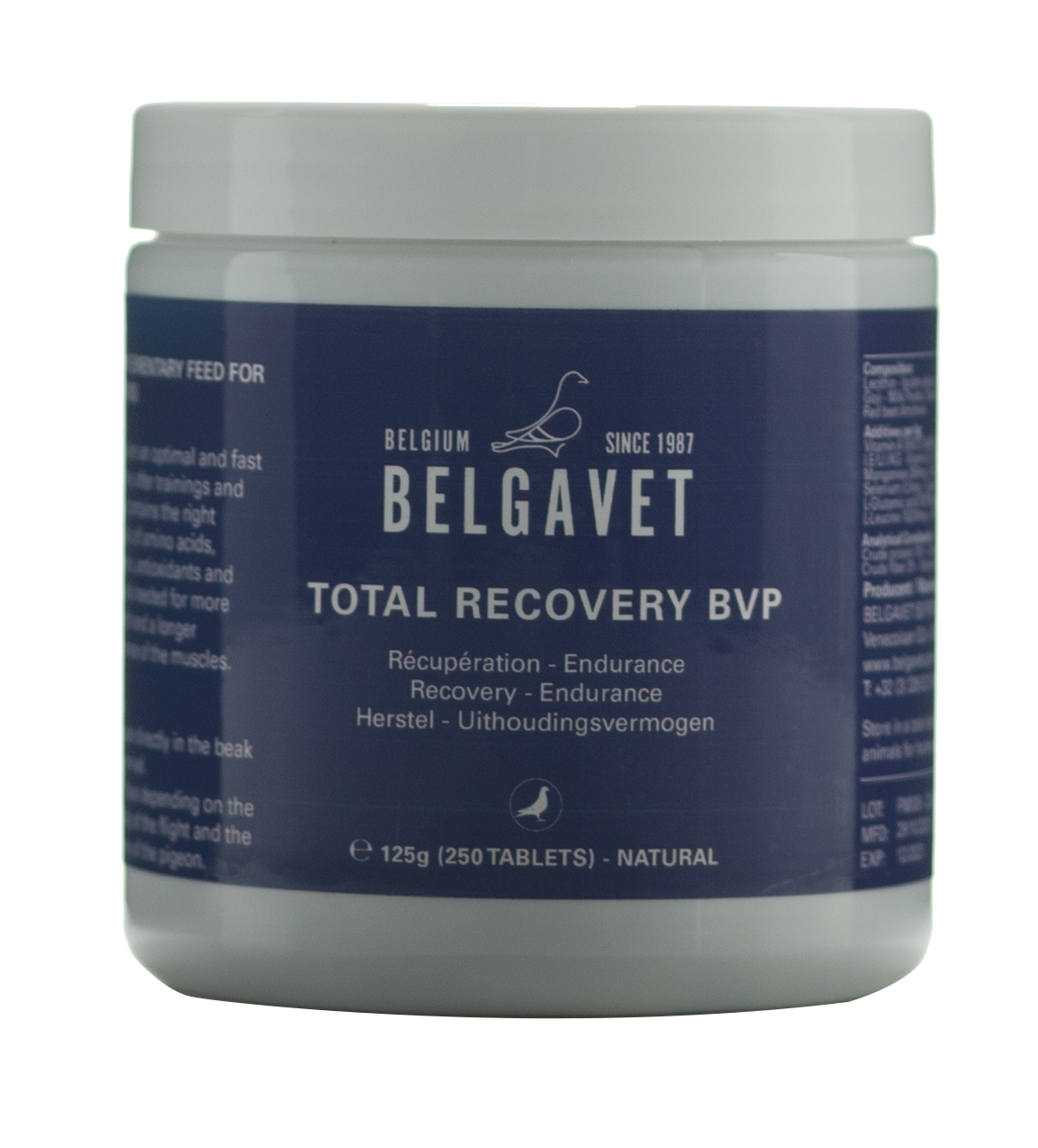 TOTAL RECOVERY BVP – Pigeon Recovery Capsule - PigeonFeed