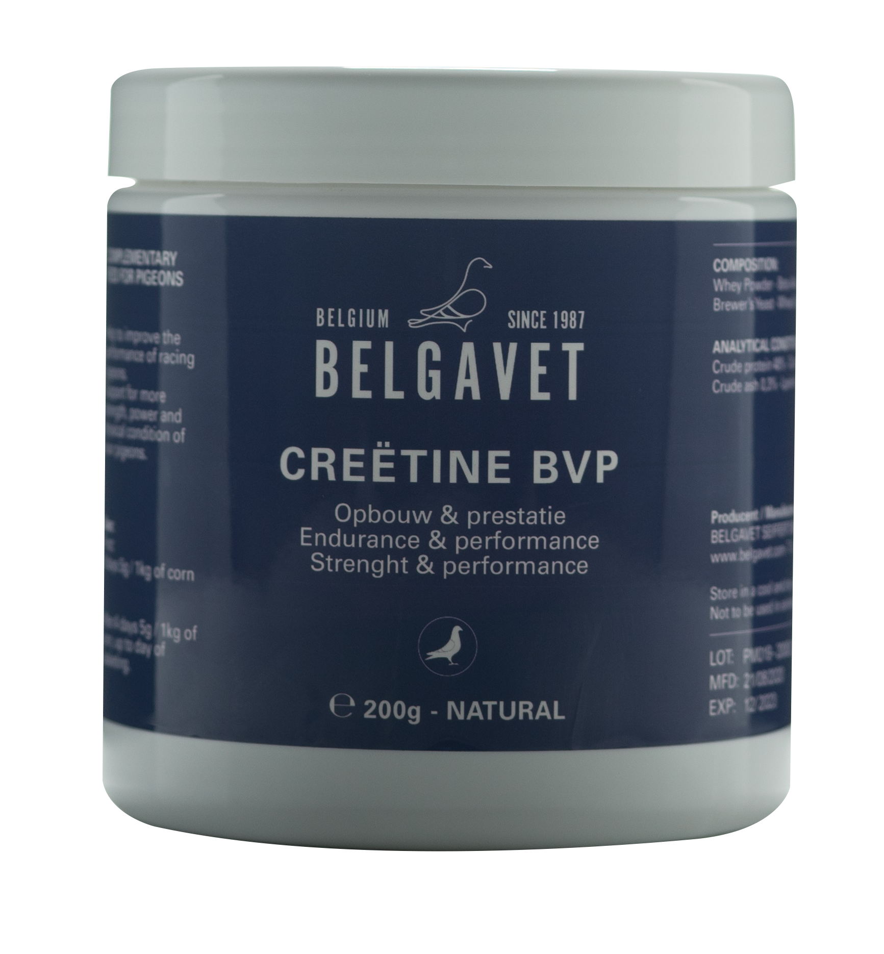 Buying CreÃ«tine complex from Belgavet for your pigeons - PigeonFeed