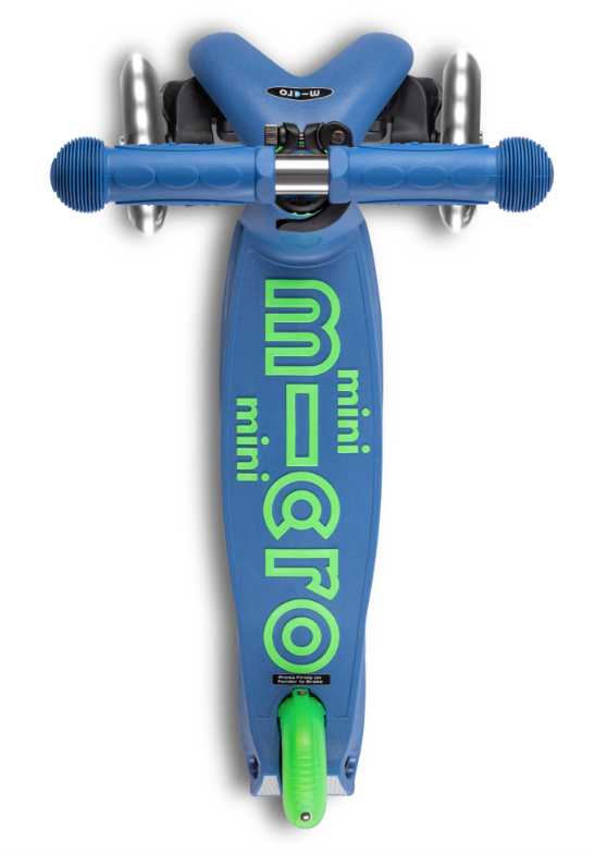 Mini micro step deluxe led blauw/groen - ZENZ