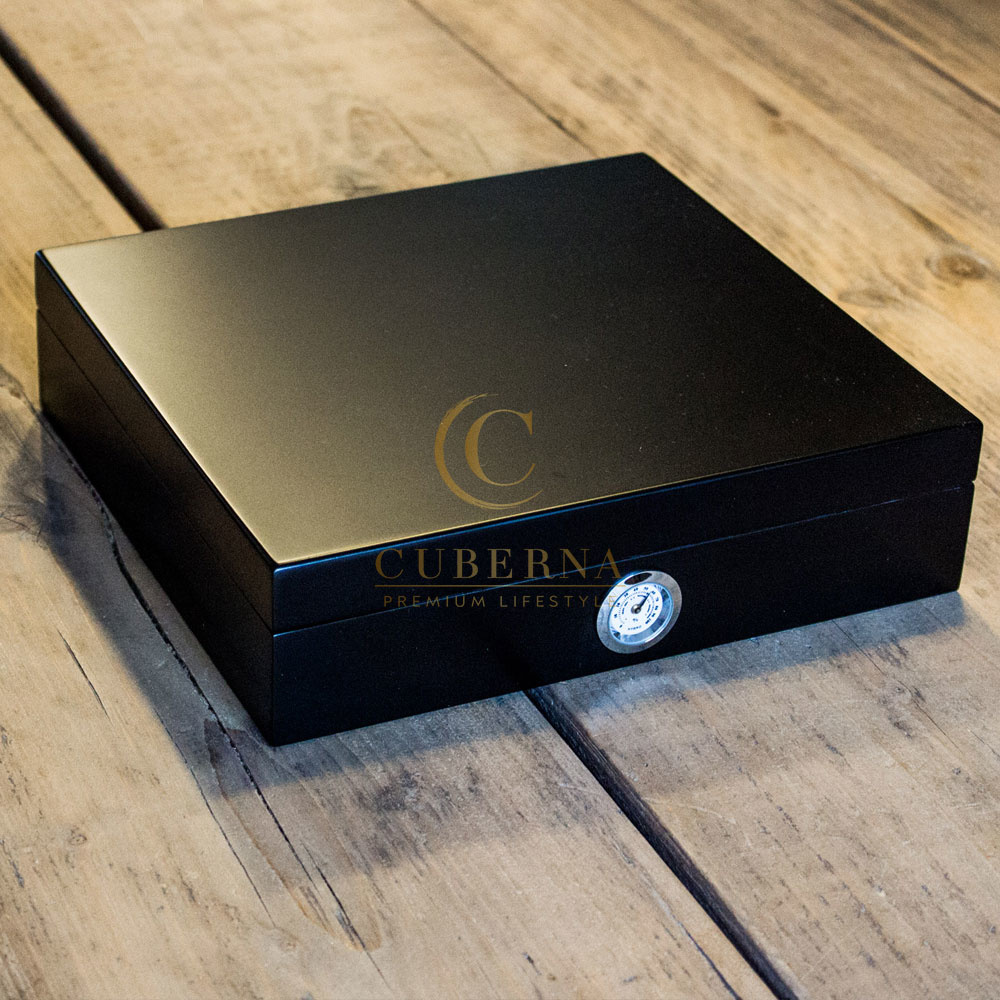 Humidor black Classic - Beschikbaar bij Cuberna! - Cuberna.nl