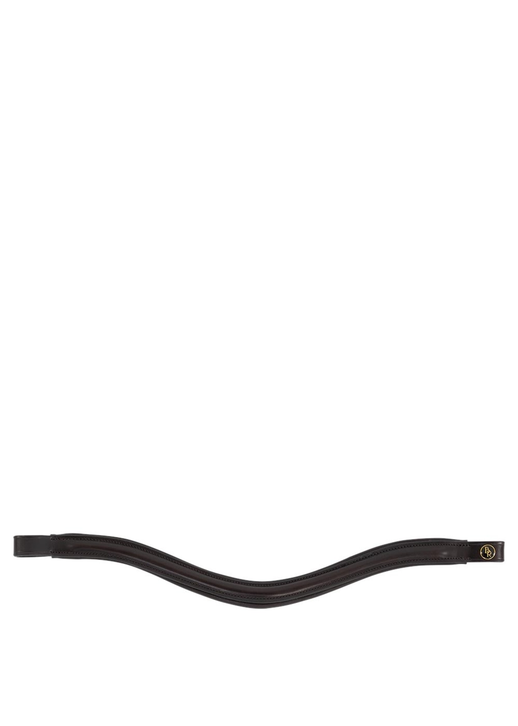 BR BR Gebogen Frontriem Bruin - Paardensport Cavallino