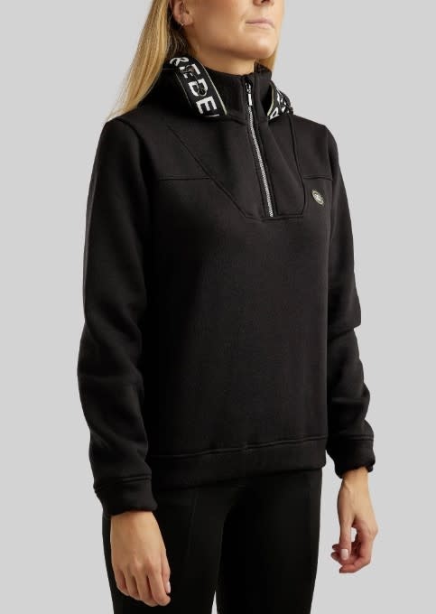 Montar Montar Rebel Quarter Zip Logo Hoodie - Paardensport Cavallino