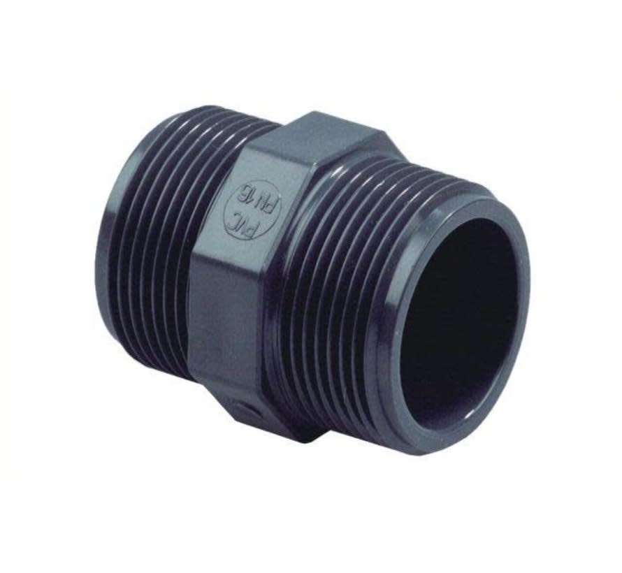 Dubbele Nippel Buitendraad ½" - TOPSTORE | Voor mensen met passie